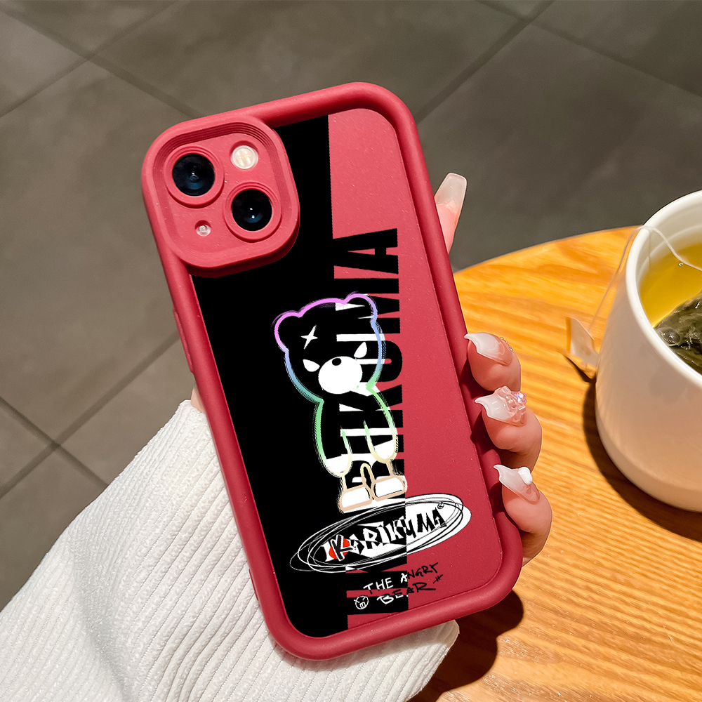 Hotinga for Vivo Y200 4G V40 Lite Back Cover Black and White Bear ...