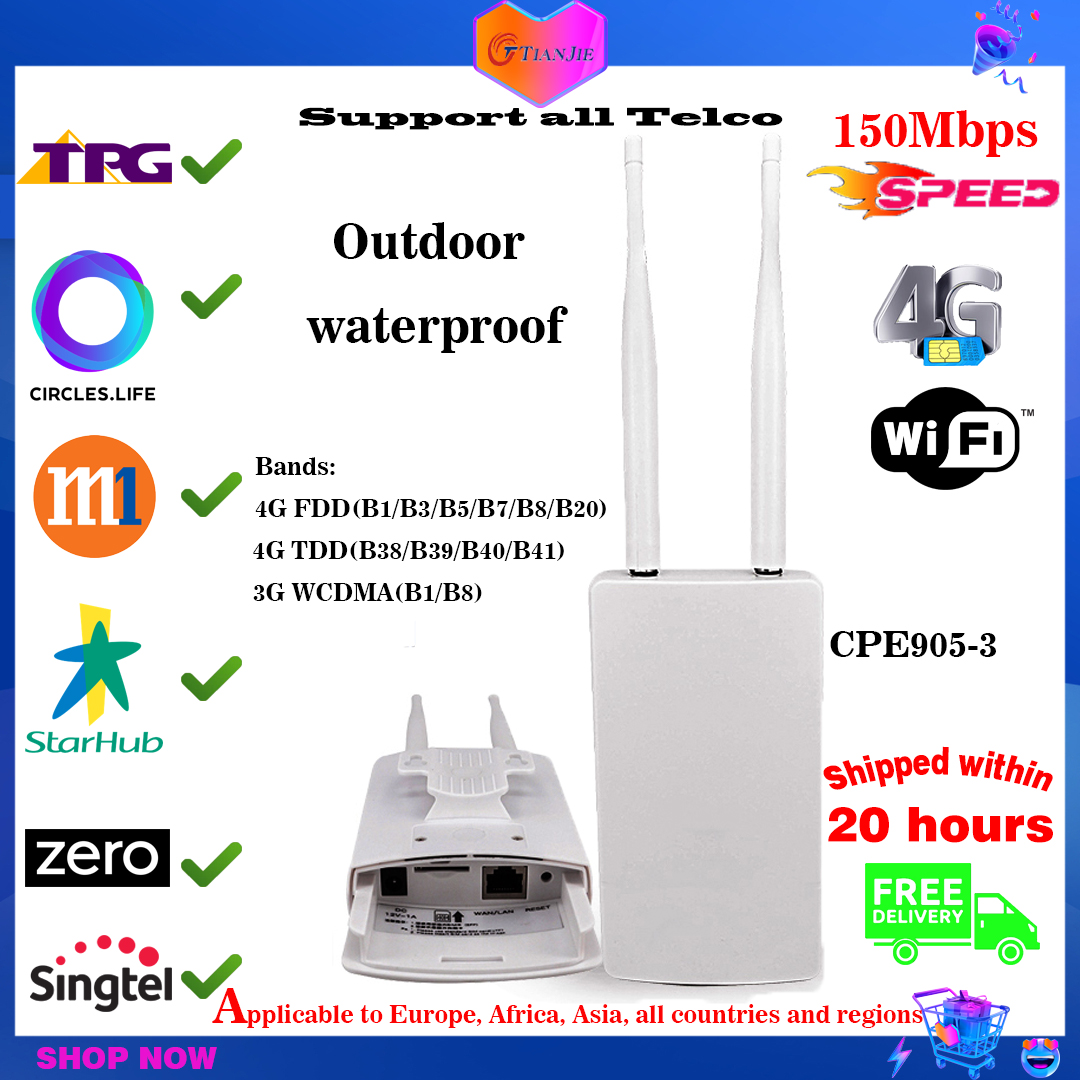 Wifi Router, Modem Wifi Sim Card, Wifi Antenna Outdoor, 4G LTE 150Mbps ...