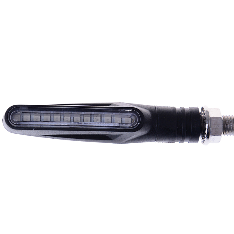 Universal Motorcycle Motorbike LED Turn Signal Indicator Binker Lamp ...