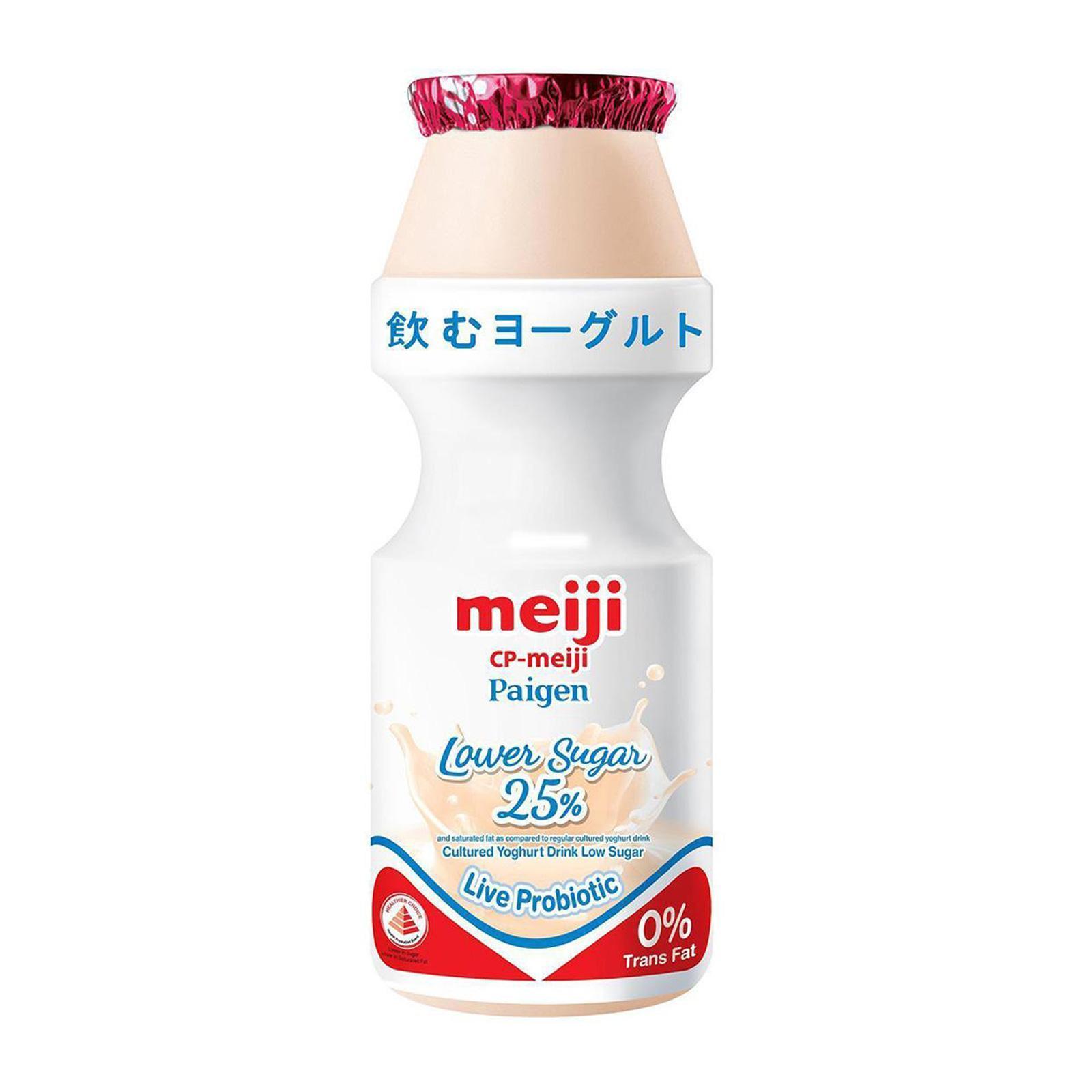 Meiji Paigen Low Sugar Cultured Milk 160 ML | Lazada Singapore
