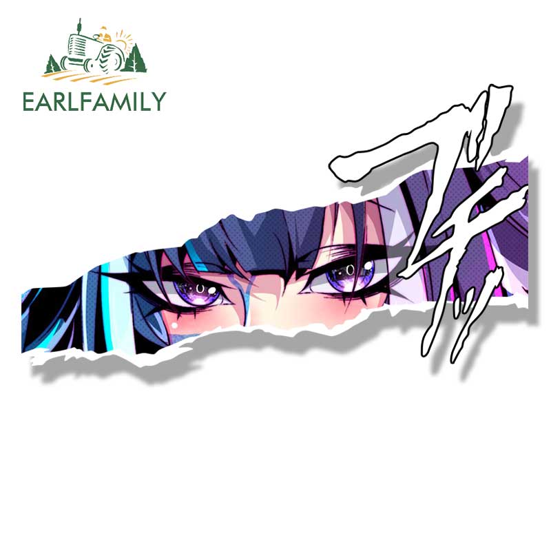 EARLFAMILY Bikini Shylily Fanart Car Sticker Sketch Waifu NSFW Gyaru ...