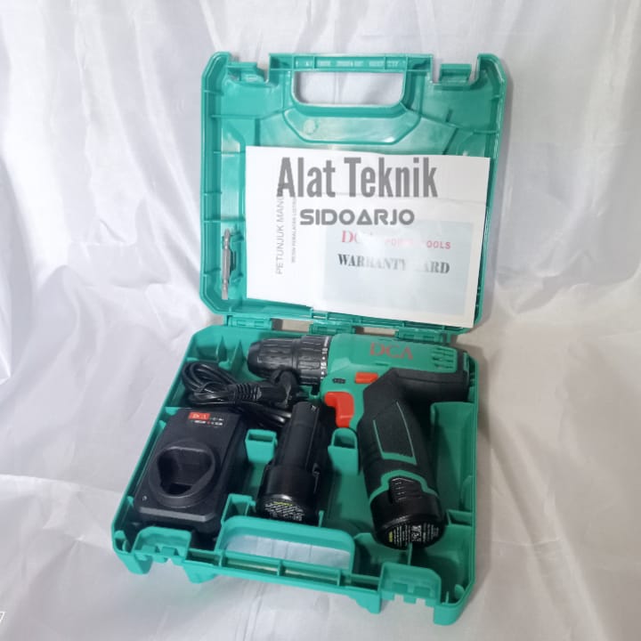 BOR CORDLESS DCA ADJZ 1202 ZE / BOR BATERAI DCA | Lazada Indonesia