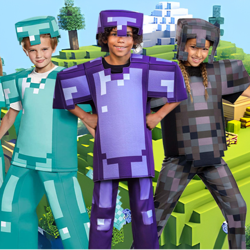 Diamond Armor Minecraft Costume