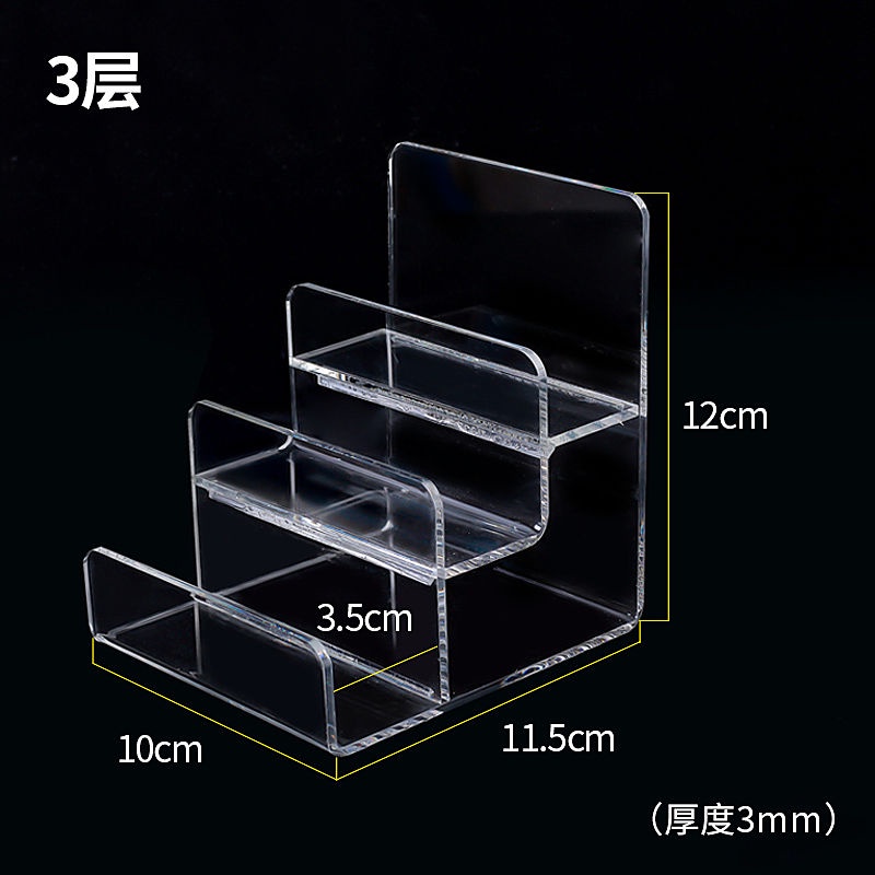 Acrylic Wallet Display Rack Handset Demonstration Shelf Acrylic Wallet ...