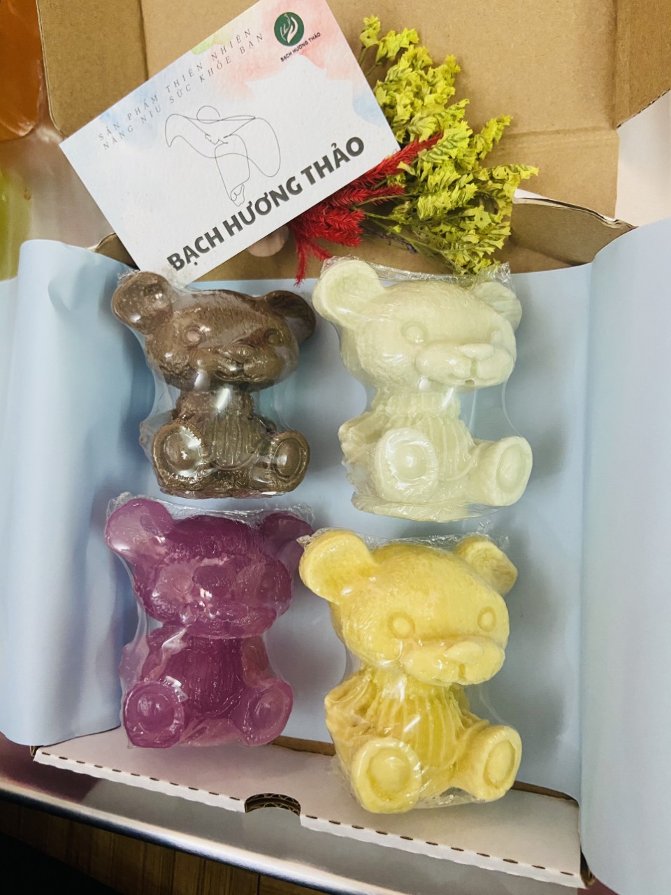 soap handmade 4 loại 1 hộp set xà phòng glycerin cao cấp cold process ...