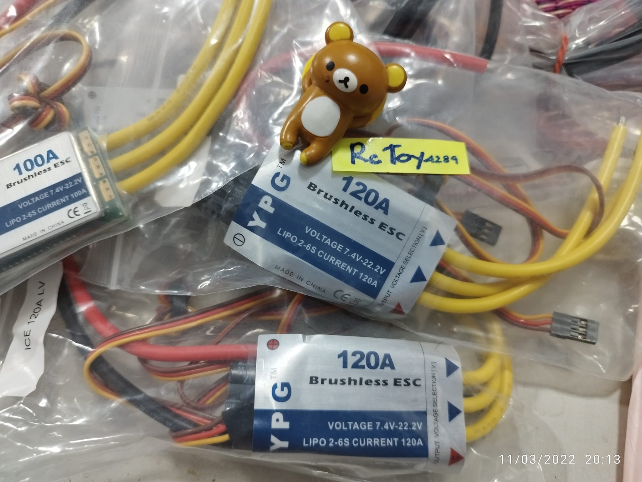 YPG LV-120A ICE -120A -AB brushless ESC อุปกรณ์เสริมรองรับ 2-12S BEC ...