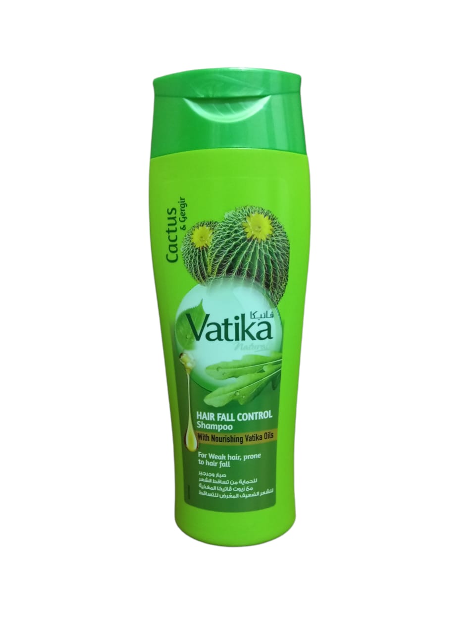 Vatika Cactus & Gergir Shampoo 400ml For HAIR FALL CONTROL | Daraz.lk