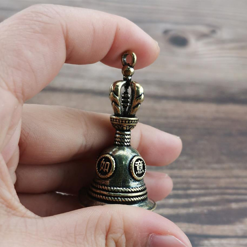 Brass Handicraft Magic Bell Wind Bell Tibetan Bronze Bell Pendant DIY ...