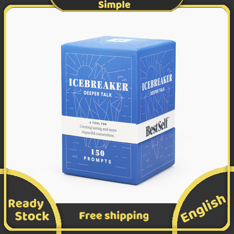 Icebreaker Deeper Talk Card Game 150 Cards Impactful Connecttions ...