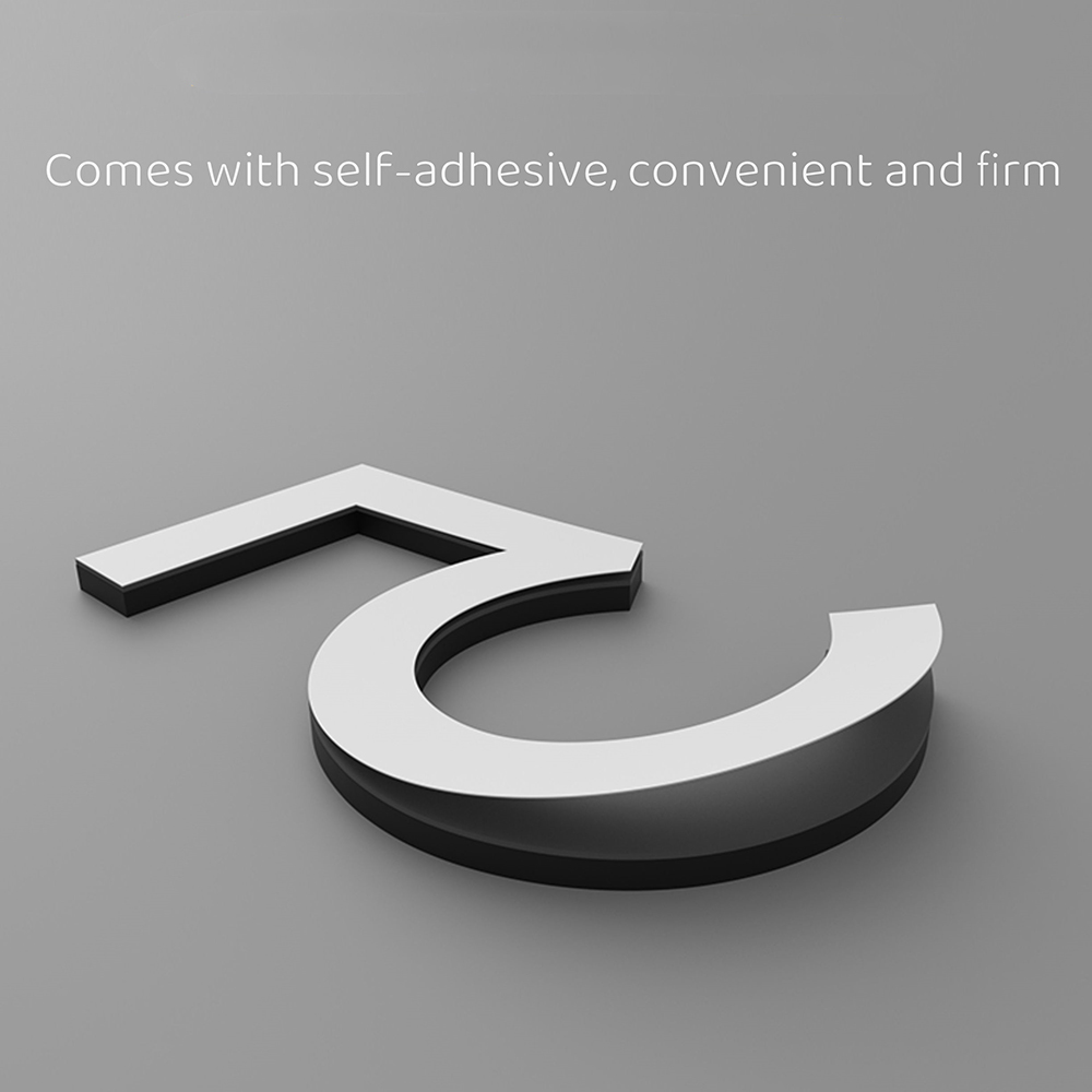 On The Door Extra Apartment Floating Exterior House Letter Building 3d ...