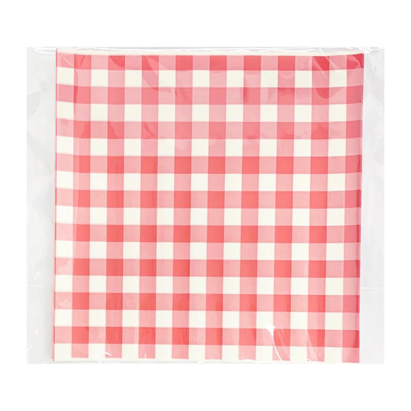Best Choice Red Square Shape Greaseproof Paper 20S | Lazada Singapore