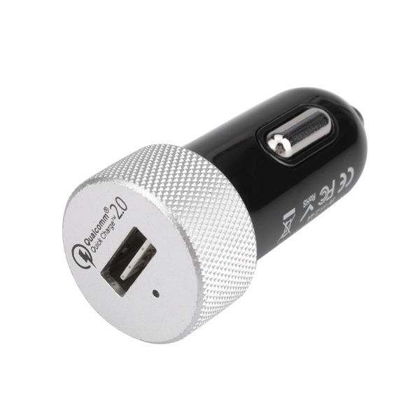 Rapid charger qualcomm QC2.0 fast qualcomm UL car charger smart fast ...