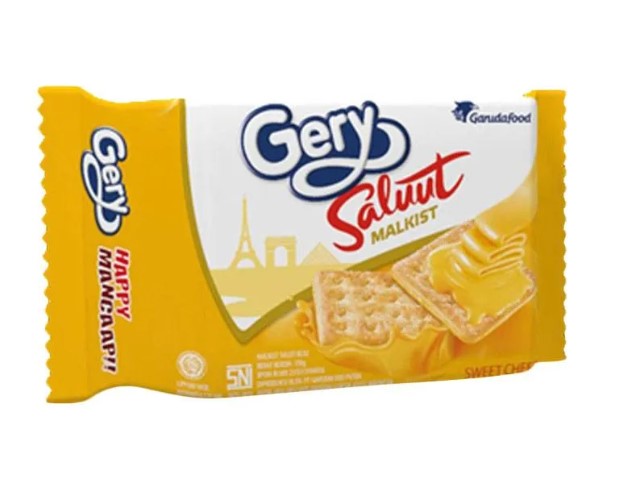 Gery Saluut Malkist Sweet Cheese 100g Indonesia Original Favorite ...