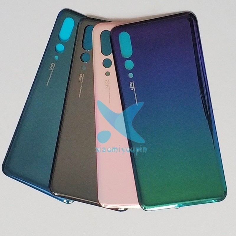 Back Battery Cover Case For Huawei P20 Pro 3D Glass Rear Door Housing ...