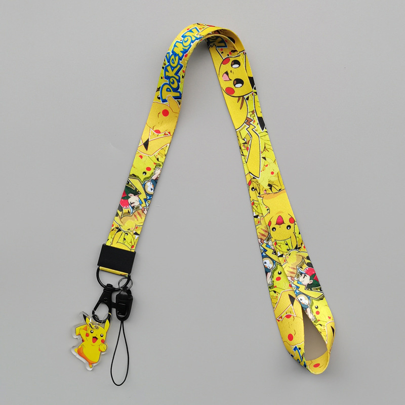 Cinnamon Animation Phone Lanyard Neck Strap Cartoon Keychain ID Card ...