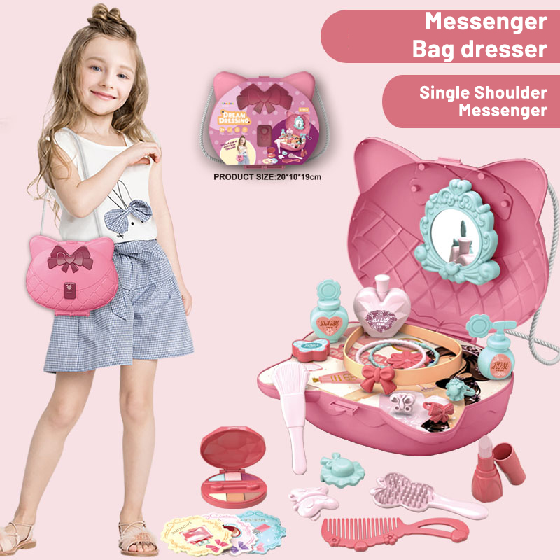 HappyToy Children's Makeup Set Cosmetics Kit Little Girls Make up Play ...