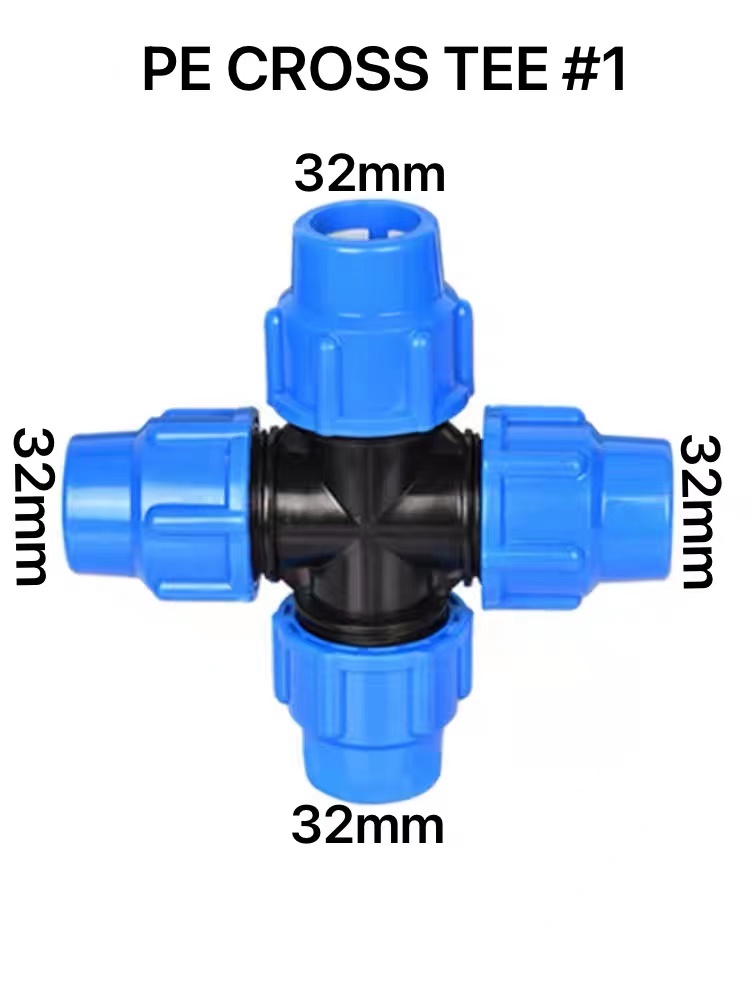 PE Compression Fittings 1/2" 3/4" 1" | Lazada PH