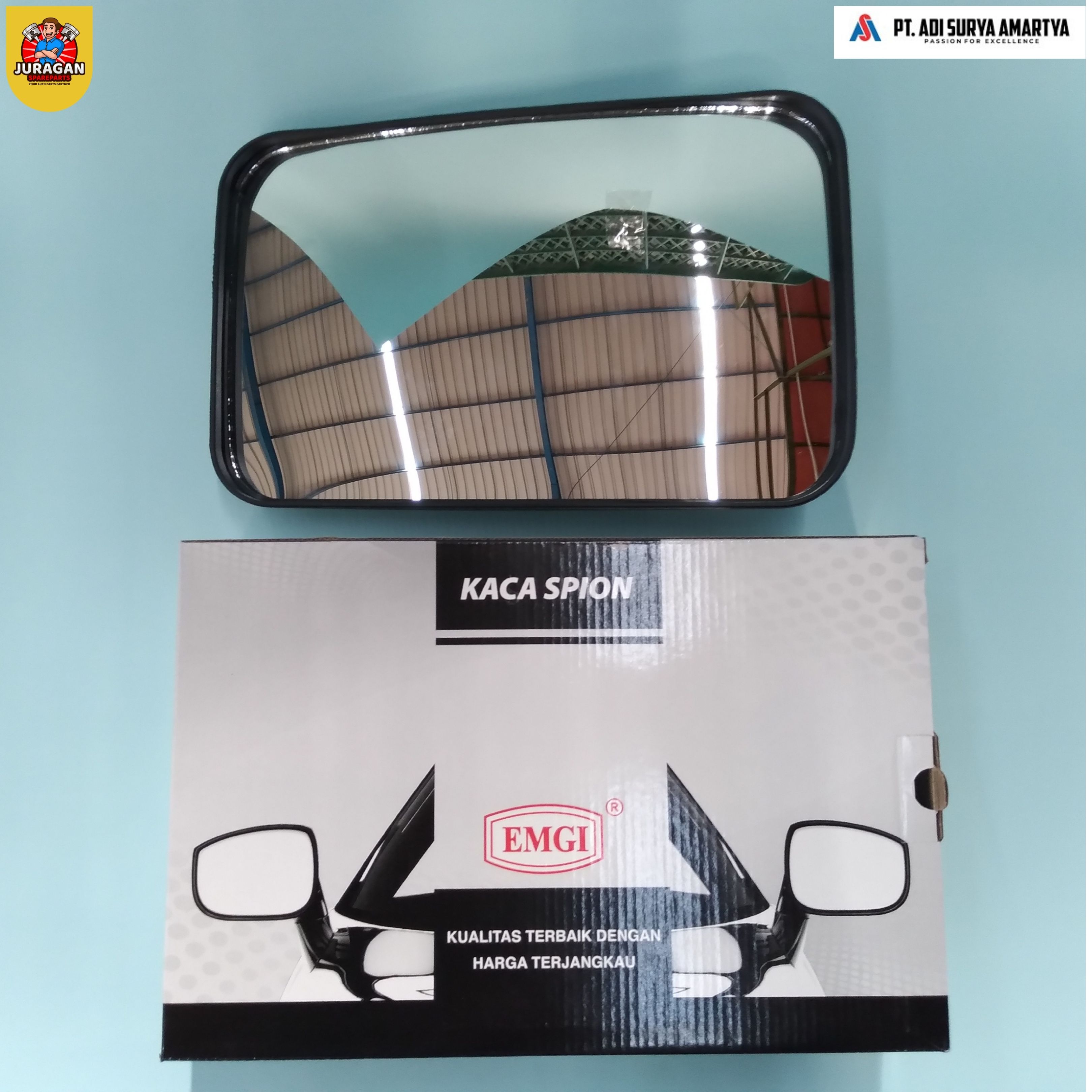 KACA SPION MIRROR MOBIL MITSUBISHI PS135 RAGASA - ORIGINAL MEREK EMGI ...