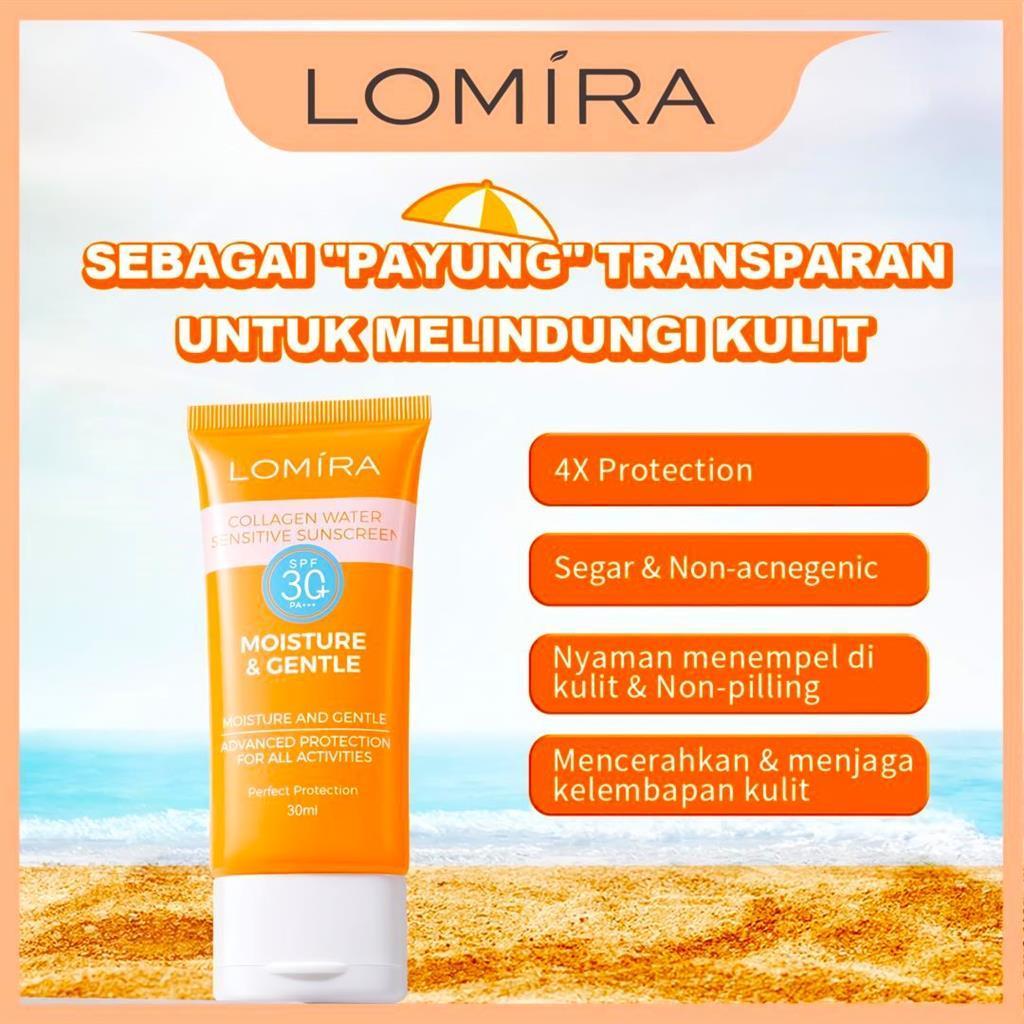 ELYSIA Lomira Collagen Water Sensitive Sunscreen SPF30 30ml | Lazada ...