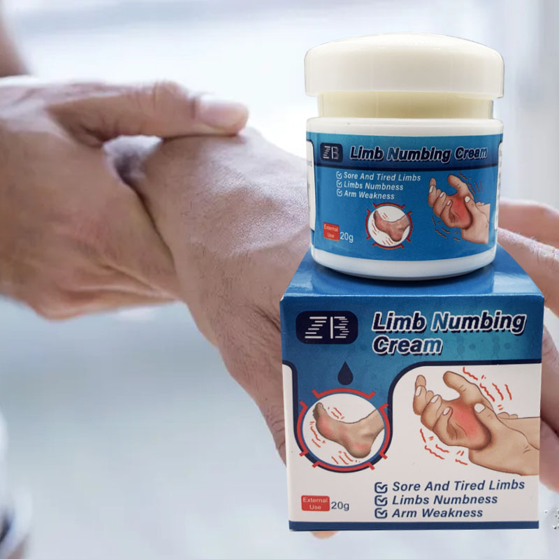 20 G Limb Numbing Relief Cream Leg Nerve Painkiller Cream Hand Stiff ...