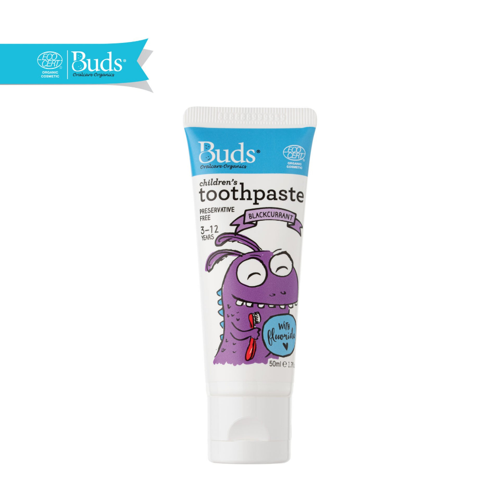 BUDS BOO Children’s Toothpaste with Fluoride 50ml | Lazada