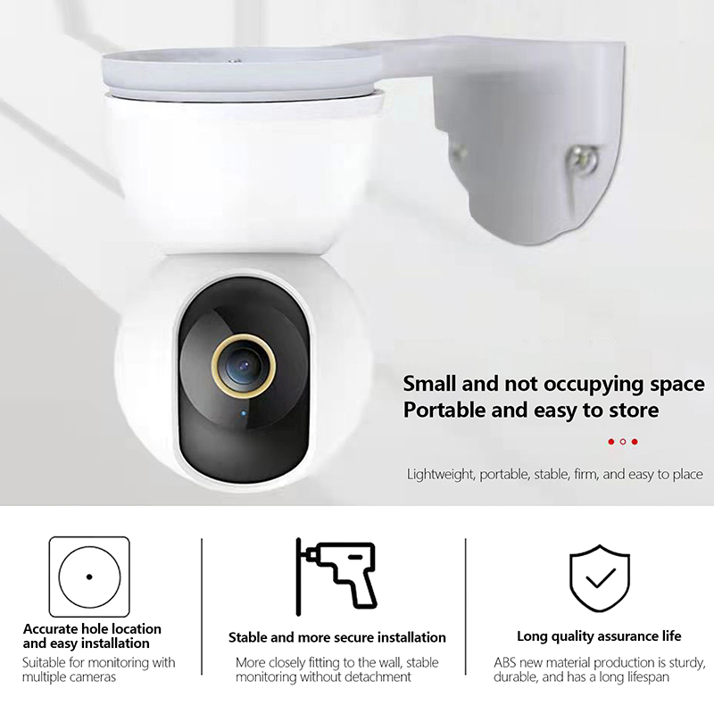 1Set Camera Bracket Nail Free Wall Mount Camera Surveillance Holder w ...