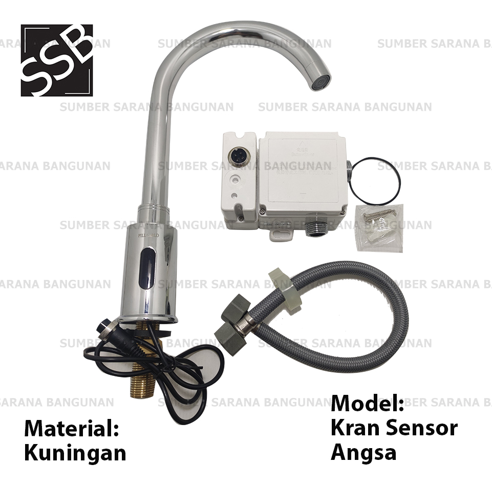 Kran Sensor Otomatis Baterai Keran Sensor Kuningan Lazada Indonesia