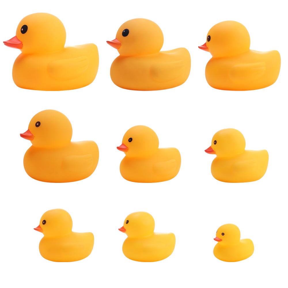 Water Toy Yellow Duck Duck with Squeeze Sound Bath Toy with Squeeze ...