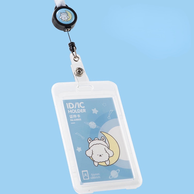 Deli Vertical Certificate Card Name Badge/Lanyard (112 x 70mm) 64805 ...