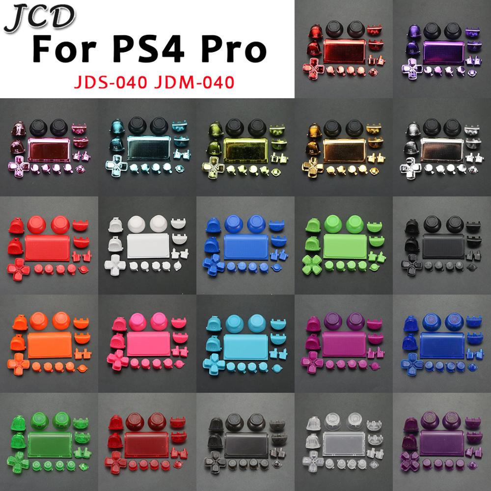 NEW Jcd Plastic Chrome Joysticks D-Pad R1 L1 R2 L2 Full Set Direction ...