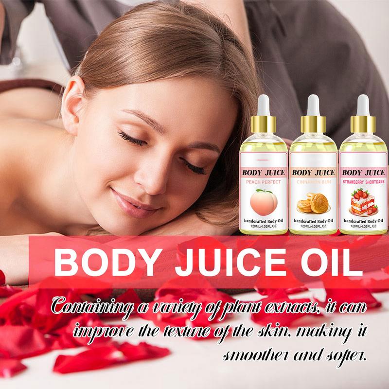 Fragrance Body Oil Body Juice Oil Non-Greasy Moisturizing Soothing Oil ...
