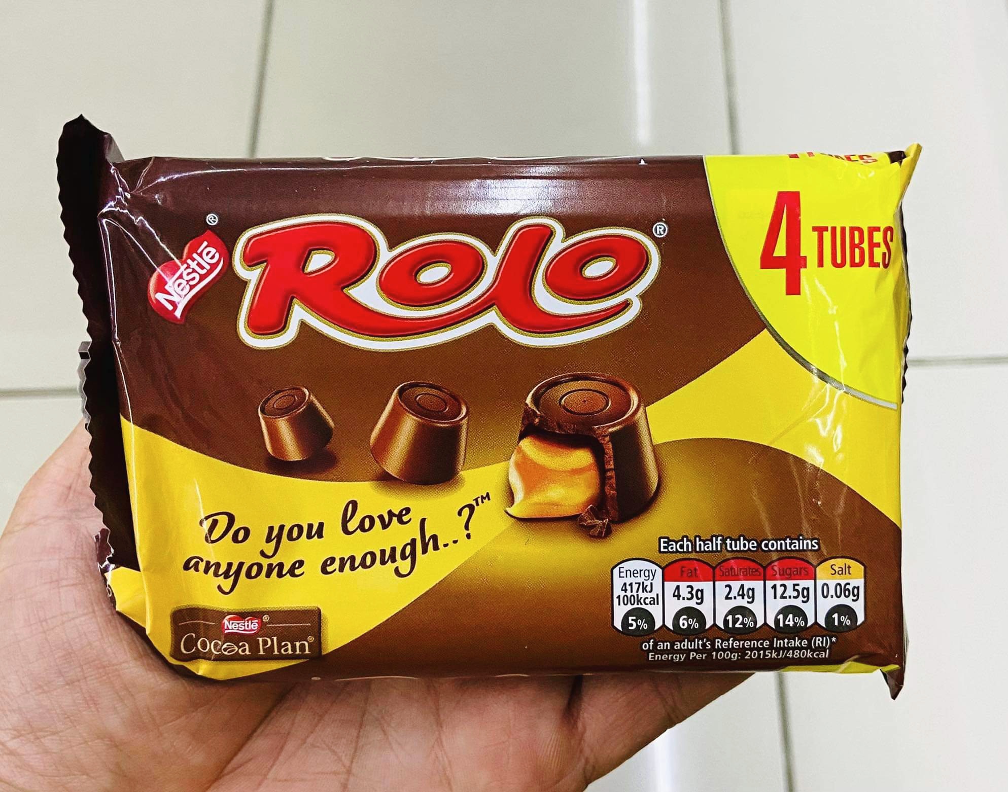 Nestle Role Chocolate 4Tubes ️ | Lazada PH
