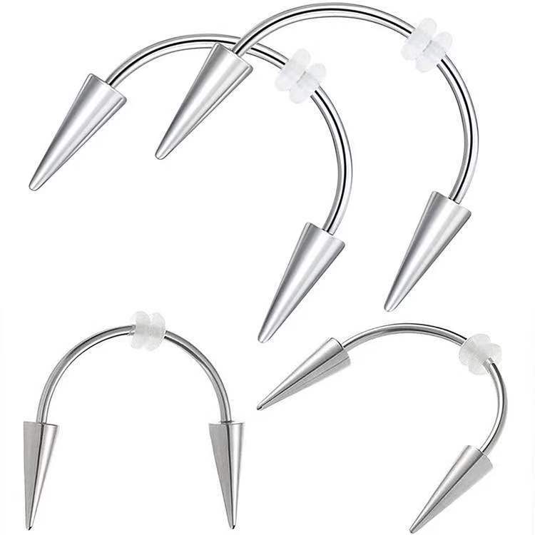 【Hot demand】Halloween New Vampire Tiger Tooth Pointed Lip Ring Dracula ...