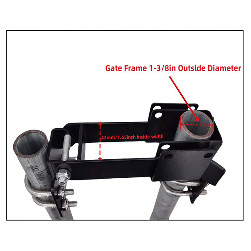 Chain Link Double Gate Latch For 1-3/8 Inch Gate Frames - Strong Arm ...