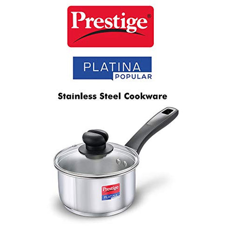 PRESTIGE PLATINA POPULAR SS SAUCE PAN 140MM | Lazada
