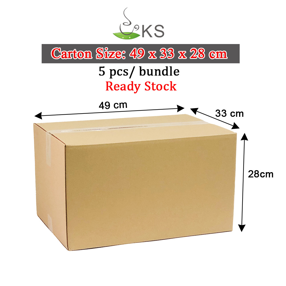 SG Seller, 5 Pcs/Bundle, Single Wall Corrugated Carton Box/ Packing Box ...
