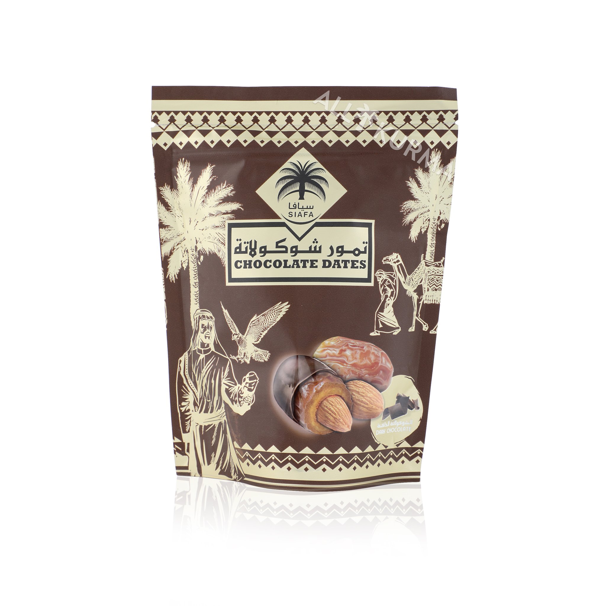 Siafa Dark Chocolate Dates with Almond | Lazada Singapore