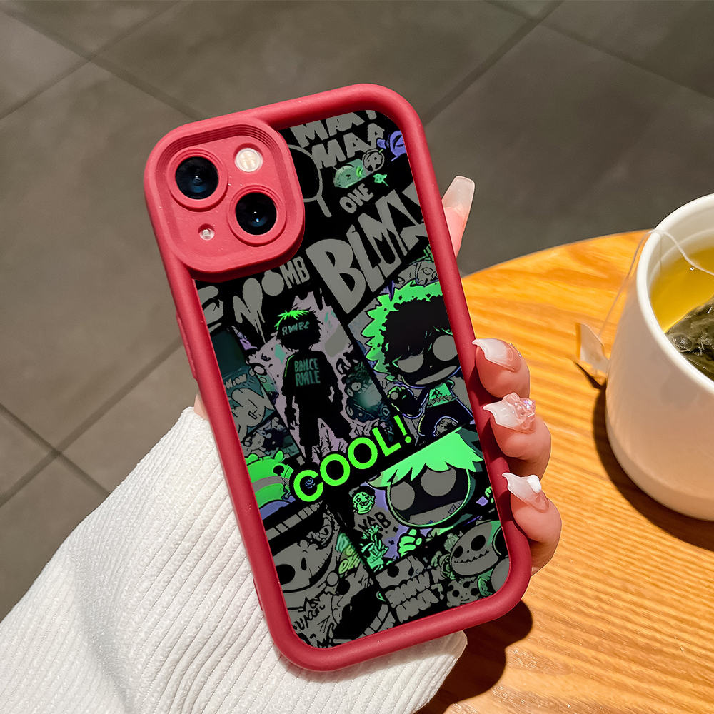 UCUC for Redmi A1 A2 Back Cover Dark Illustration Soft Silicone Square ...