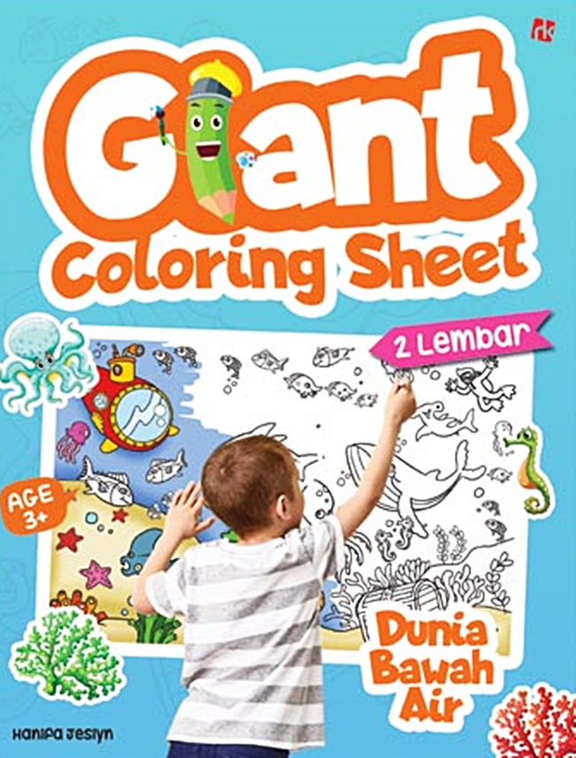GIANT COLORING SHEET : DUNIA BAWAH AIR | Lazada Indonesia