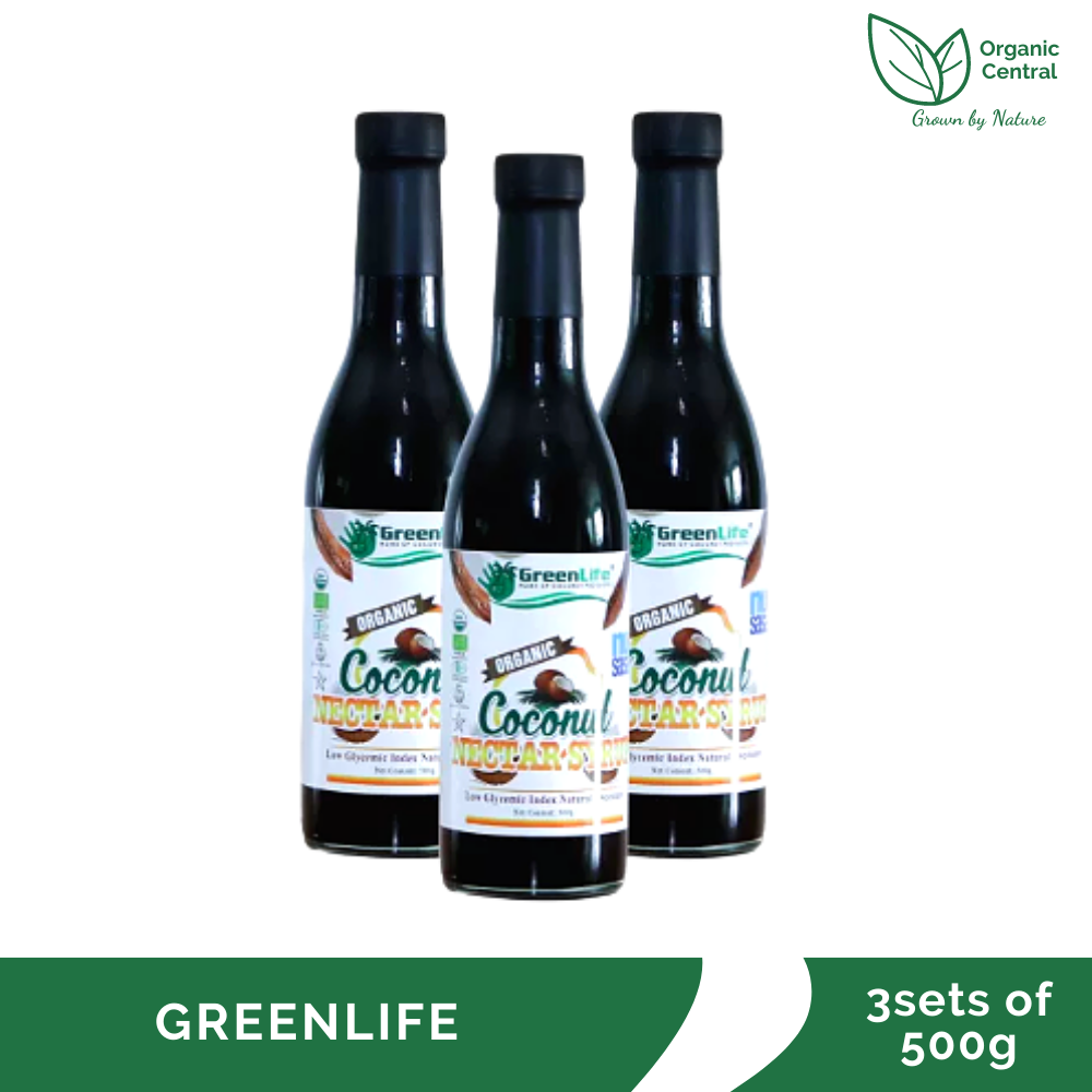 Greenlife Organic Coconut Nectar Syrup Bundle of Three (3) 500g | Lazada PH