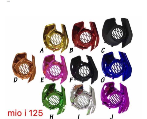 MOTORCYCLE FAN COVER FOR MIO i 125 gb-469 | Lazada PH