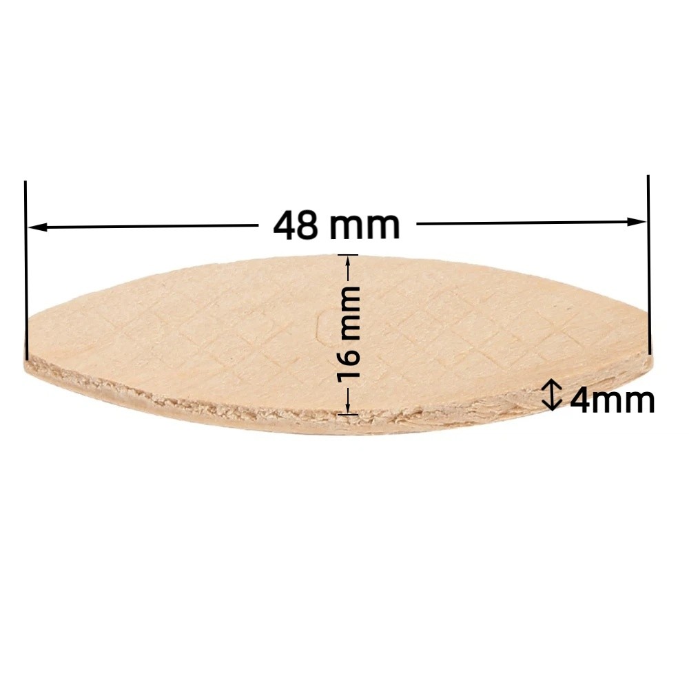100 PCS durable Beechwood Wood Joining Biscuits Wood Board Docking Tool ...