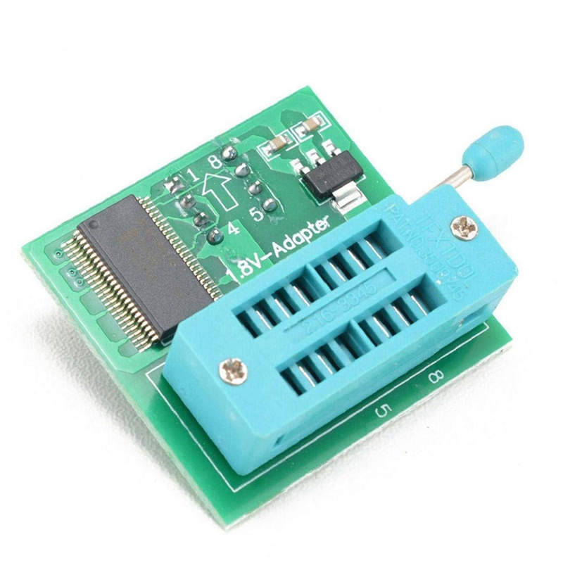 【EcoDealsq】CH341A BIOS USB SOP8 DIP8 1.8V Conversion Socket 8-Pin Test ...