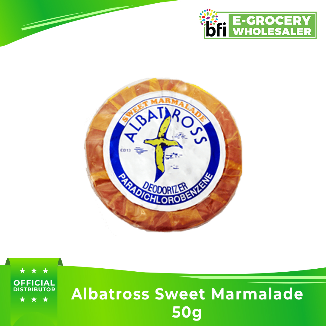 BFI Albatross Bathroom Deodorizer Sweet Marmalade 50g Refill | Lazada PH