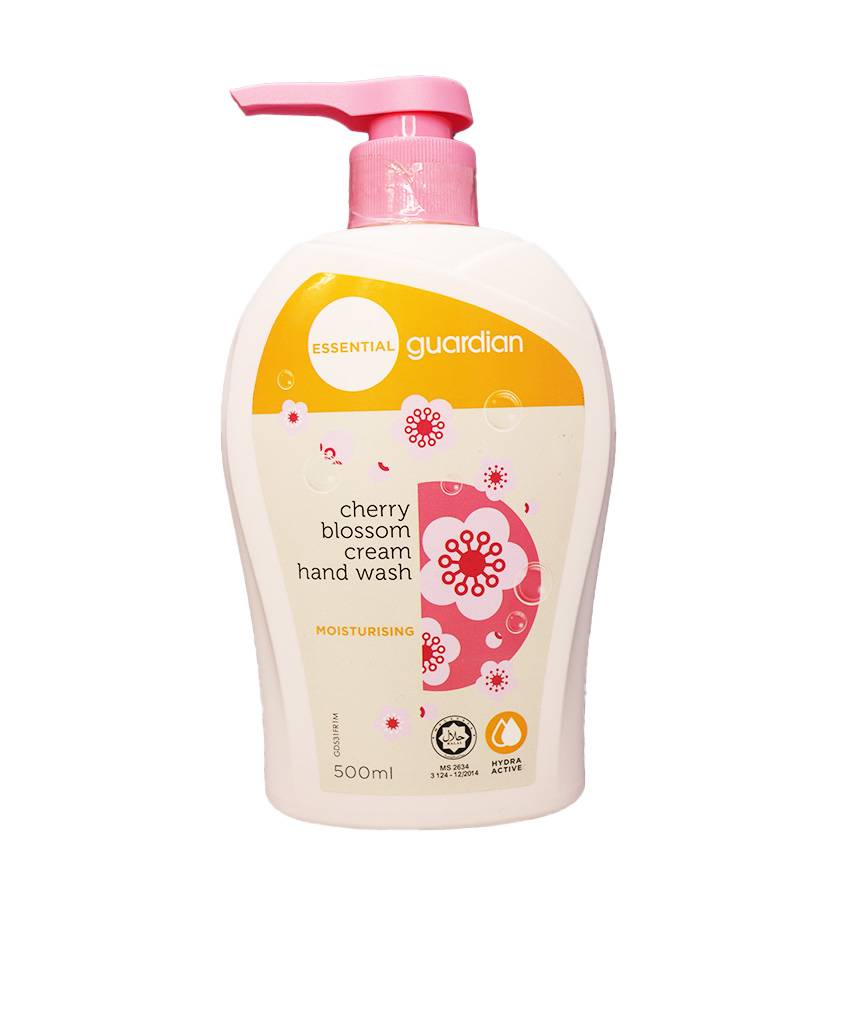 Guardian Essential Handwash Cherry Blossom Moist Cream 500ml | Lazada PH