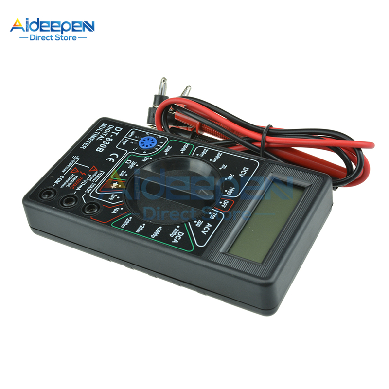【Discount offer】DT830B Mini LCD Digital Multimeter Voltmeter Ammeter ...
