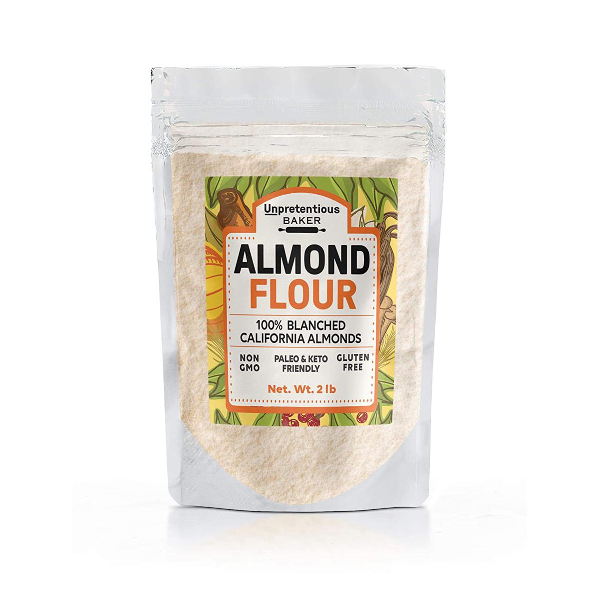 Almond Flour (1kg) by Unpretentious Baker, Blanched California Almonds ...