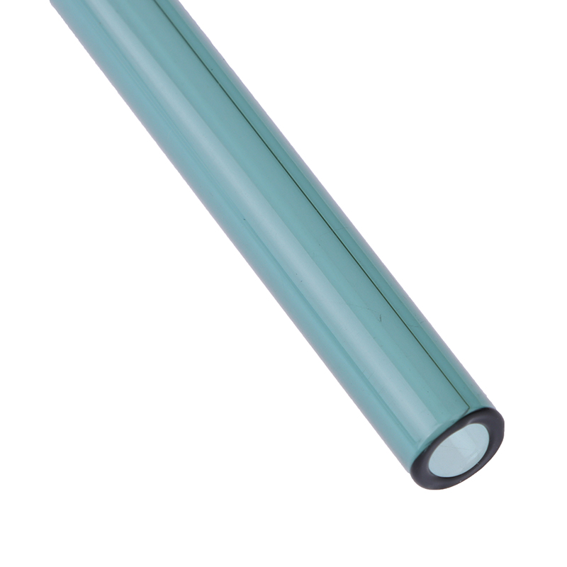 19CM Long Round Head Glass Straw Eco Friendly Drinking Straws For ...