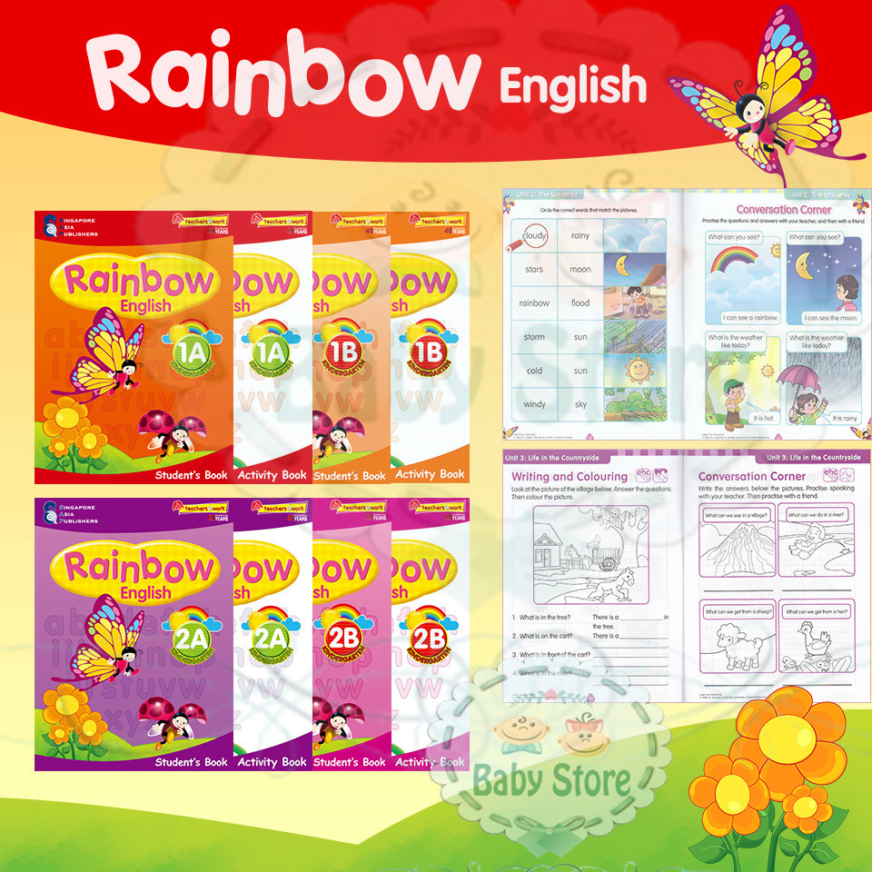 SAP Rainbow Kindergarden English /Science/ Maths | Lazada
