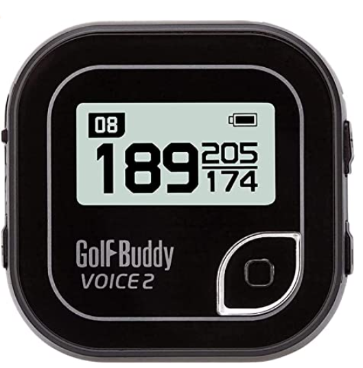 Golf Buddy Voice 2 Talking GPS Rangefinder, Long Lasting Battery Golf ...